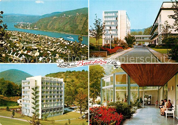 AK / Ansichtskarte Bad Salzig Fliegeraufnahme Rhein Kat. Boppard Nr ...