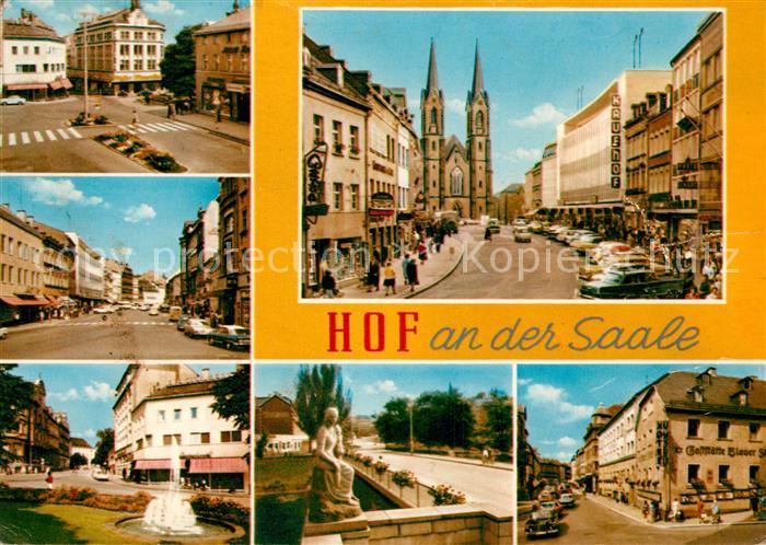 AK / Ansichtskarte Hof Saale Ortspartien Kat. Hof Nr. kc76550 ...