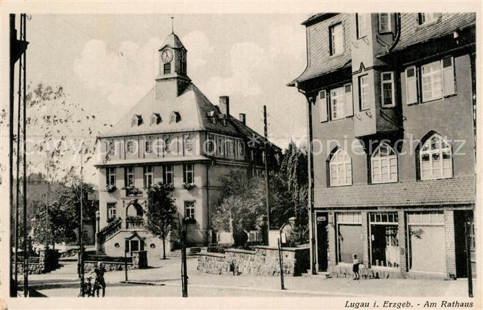 AK / Ansichtskarte Lugau Erzgebirge Stollberger Strasse Kat. Lugau ...
