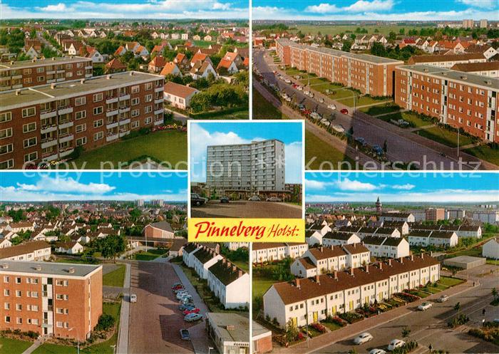 AK / Ansichtskarte Pinneberg Blick vom Hochhaus Nord Kat. Pinneberg Nr ...