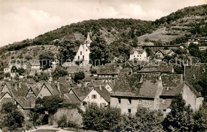 AK / Ansichtskarte Zwingenberg Bergstrasse Teilansicht Kat. Zwingenberg ...