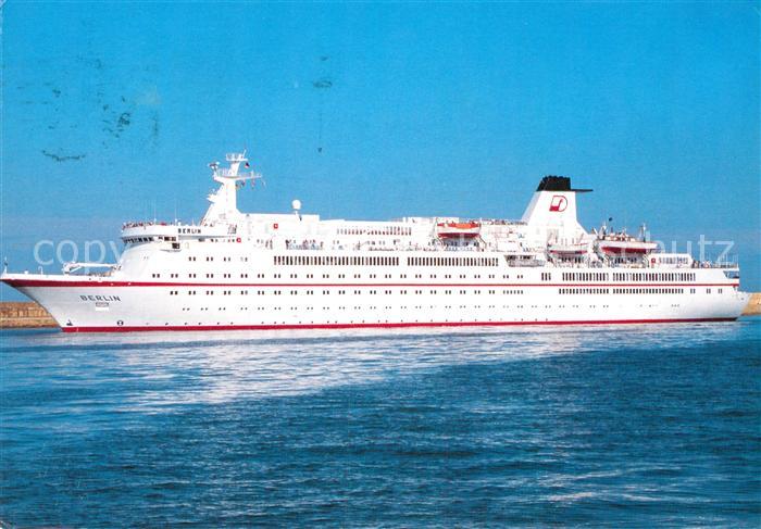 AK / Ansichtskarte Schiffe Ships Navires Berlin Kreuzfahrt Reederei ...