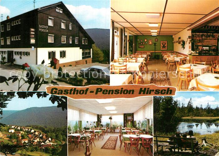 AK / Ansichtskarte Sprollenhaus Gasthof Pension Hirsch Gastraeume ...