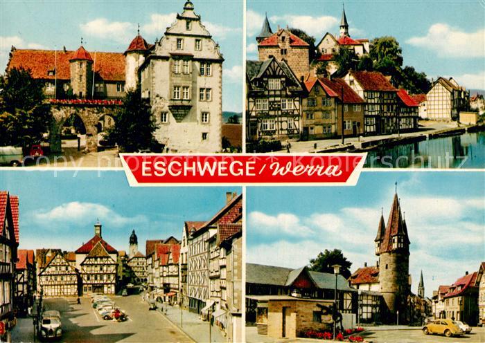 AK / Ansichtskarte Eschwege Schloss Marktplatz Turm Kat. Eschwege Nr ...