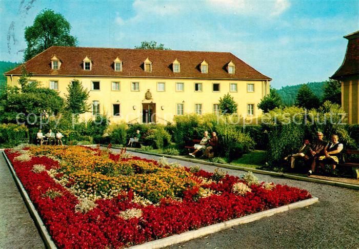 AK / Ansichtskarte Bad Bocklet Kurhaus Fontaene Vierspaennerkutsche ...