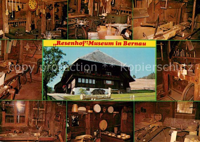 AK / Ansichtskarte Bernau Schwarzwald Resenhof Museum Buerstenmacher ...