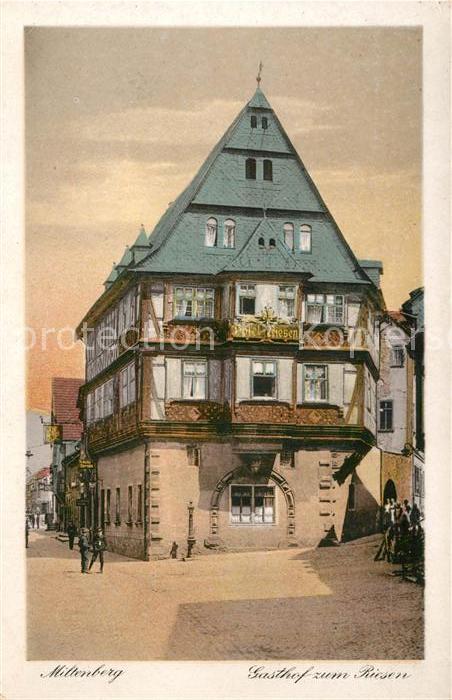 AK / Ansichtskarte Miltenberg Main Hotel Riesen aeltestes Gasthaus ...