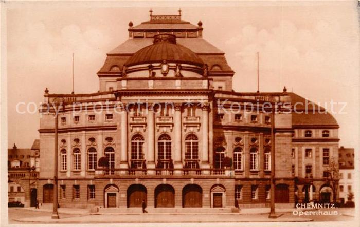 AK / Ansichtskarte Chemnitz Opernhaus Kat. Chemnitz Nr. sa18313 ...