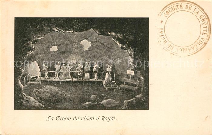 AK / Ansichtskarte Royat Puy de Dome La grotte du chien Kat. Royat Nr ...