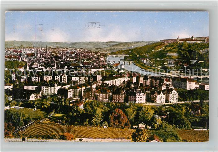 AK / Ansichtskarte Wuerzburg Blick vom Steinberg Kat. Wuerzburg Nr ...