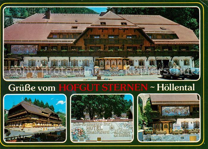 Ak Ansichtskarte Titisee Hotel Hofgut Sternen Kat Titisee Neustadt