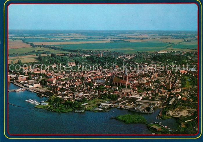 AK / Ansichtskarte Barth am Barther Bodden Fliegeraufnahme Kat. Barth ...