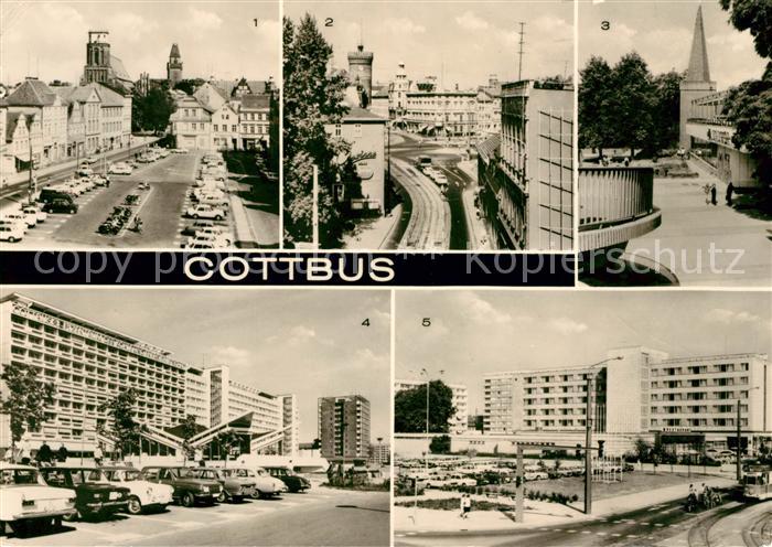 AK / Ansichtskarte Cottbus Altmarkt Ernst Thaelmann Platz HO ...