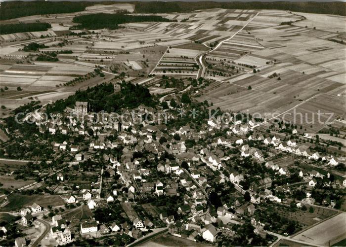 AK / Ansichtskarte Staufenberg Hessen Fliegeraufnahme mit Burg Kat ...