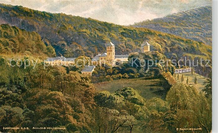 AK / Ansichtskarte Jugenheim Seeheim Jugenheim Schloss Heiligenberg Kat ...