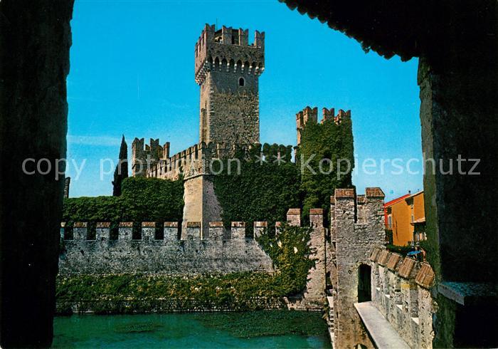 AK / Ansichtskarte Sirmione Lago di Garda Castello Scaligero Kat ...