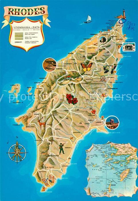 AK / Ansichtskarte Rhodos Rhodes.. | Ansichtskarten günstig