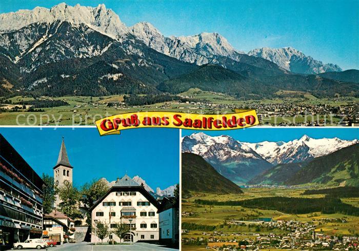 AK / Ansichtskarte Saalfelden Steinernes Meer Panorama Hochkoenig ...