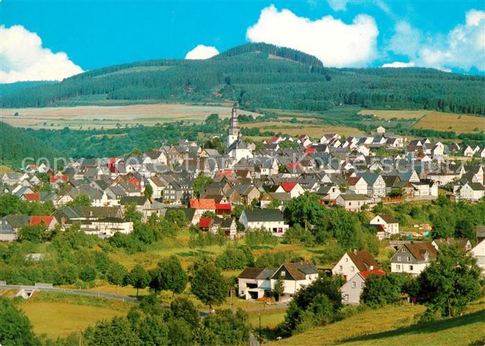 AK / Ansichtskarte Hallenberg Panorama Luftkurort Kat. Hallenberg Nr ...