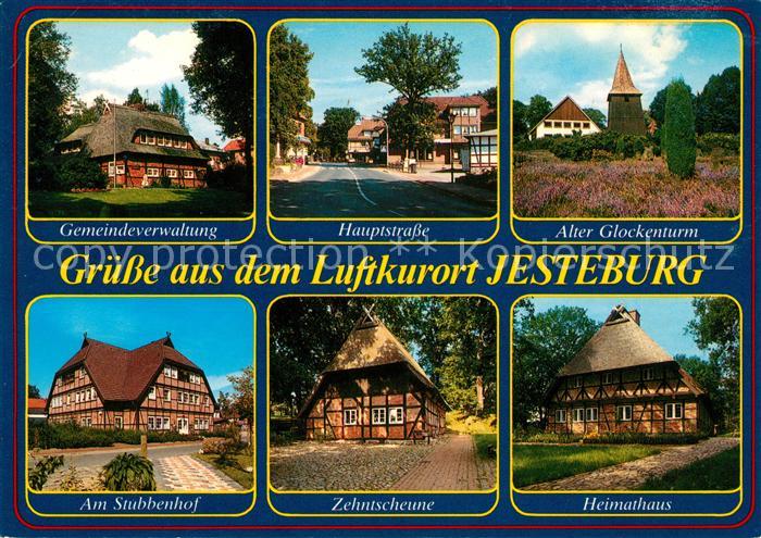 AK / Ansichtskarte Jesteburg Gemeindeverwaltung Hauptstrasse Alter ...