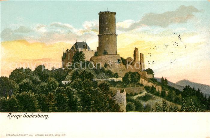 AK / Ansichtskarte Bad Godesberg Ruine Godesberg Kat. Bonn Nr. sa48054 ...