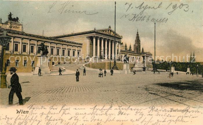 AK / Ansichtskarte Wien Parlament Kat. Wien Nr. sa48745 - oldthing ...