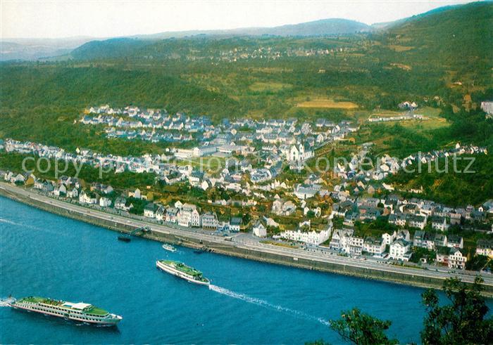 AK / Ansichtskarte Bad Salzig Fliegeraufnahme Kat. Boppard Nr. kn34251 ...