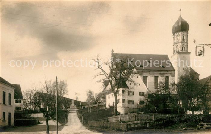 Niederraunau Kirche Kat. Krumbach (Schwaben) Nr. kg35586 - oldthing ...