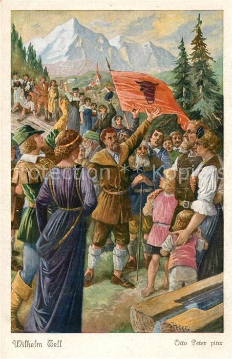 AK / Ansichtskarte Tell Wilhelm Kuenstlerkarte Otto Peter Nr. 3900 ...