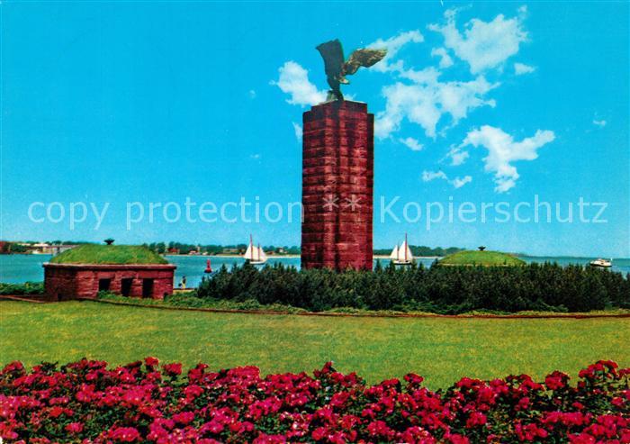 AK / Ansichtskarte Kiel Moltenort U Boot Ehrenmal Kat. Kiel Nr. kn47141 ...