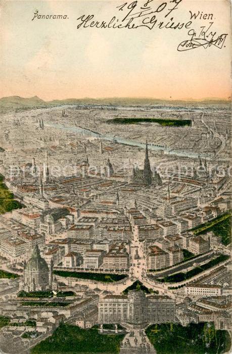 AK / Ansichtskarte Wien Panorama.. | Ansichtskarten günstig