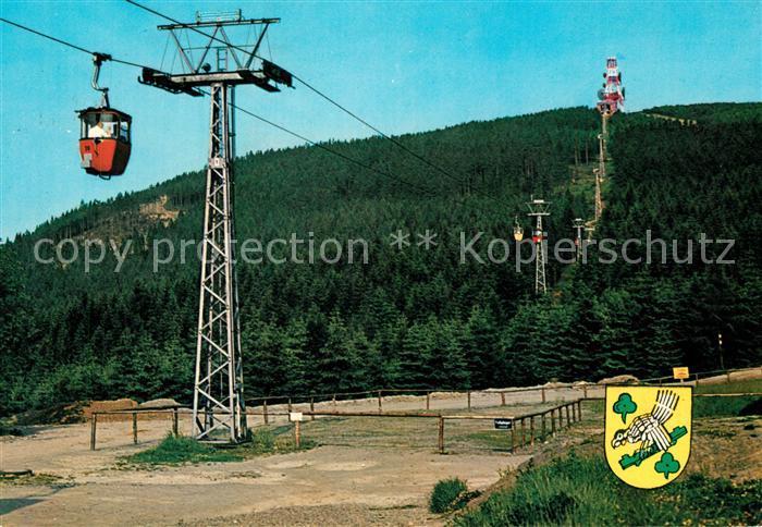 AK / Ansichtskarte Seilbahn Bocksberg Hahnenklee Seilbahn Nr. kp17969 ...