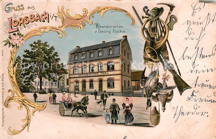 AK / Ansichtskarte Lorsbach Restaurant Georg Fuchs Kat. Hofheim am ...