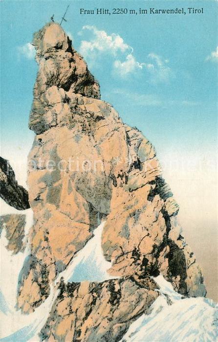 AK / Ansichtskarte Karwendel Frau.. | Ansichtskarten günstig