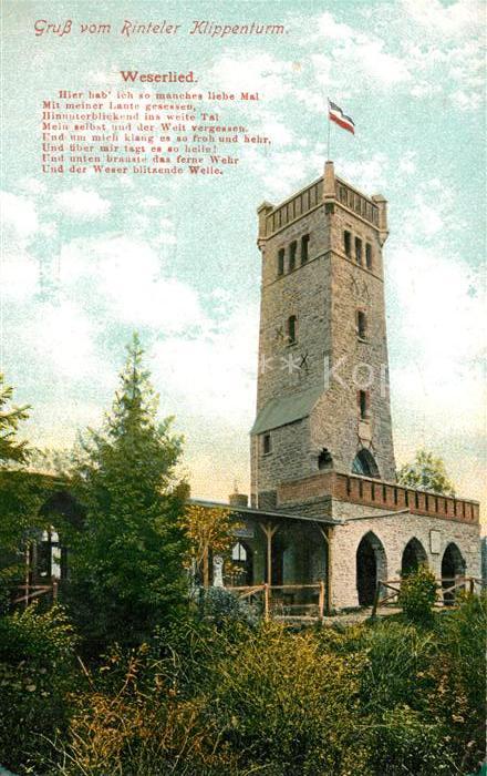 AK / Ansichtskarte Rinteln Klippenturm Kat. Rinteln Nr. sa71372 ...