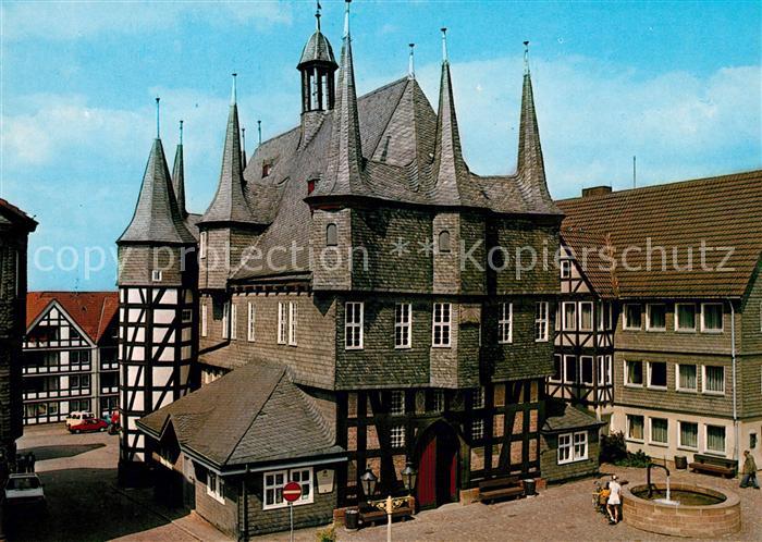 AK / Ansichtskarte Frankenberg Eder Rathaus Kat. Frankenberg (Eder) Nr ...