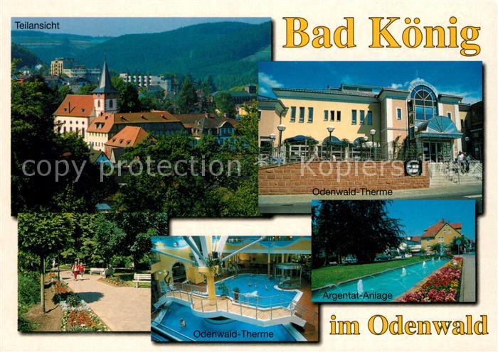 AK / Ansichtskarte Bad Koenig Odenwald Therme Argentat Anlage Kat. Bad ...