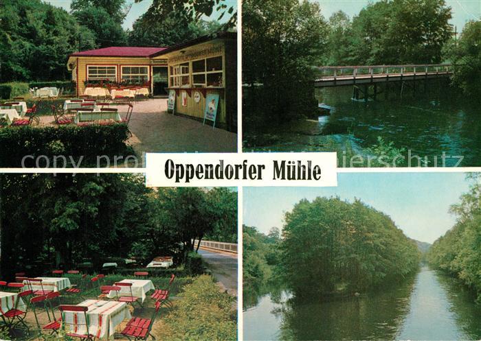 AK / Ansichtskarte Oppendorf Kiel Oppendorfer Muehle Gartenwirtschaft ...