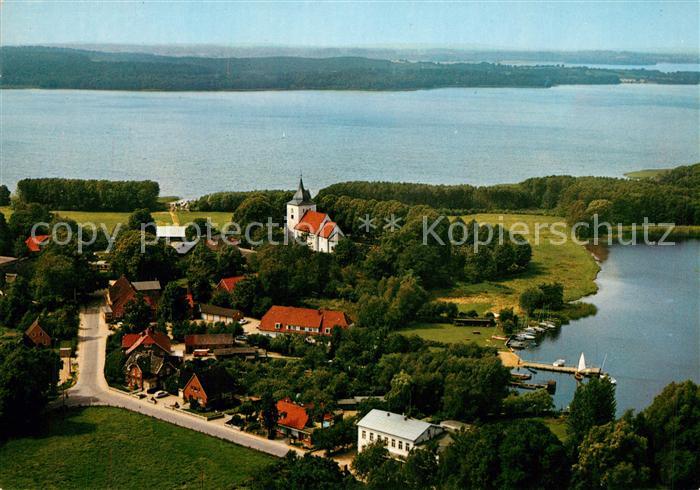 AK / Ansichtskarte Bosau Fliegeraufnahme Grosser Ploener See Kat. Bosau ...
