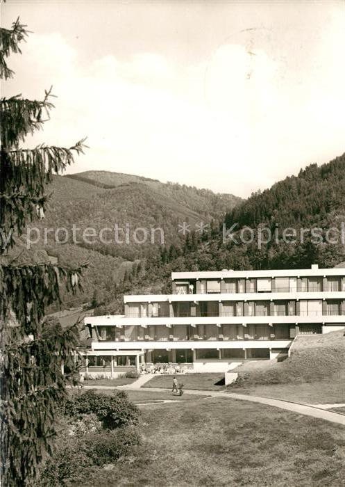 AK / Ansichtskarte Oberwolfach Mathematisches Forschungsinstitut Kat ...