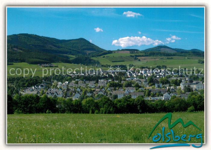 AK / Ansichtskarte Olsberg Sauerland Haus des Gastes Panorama Olsberg ...