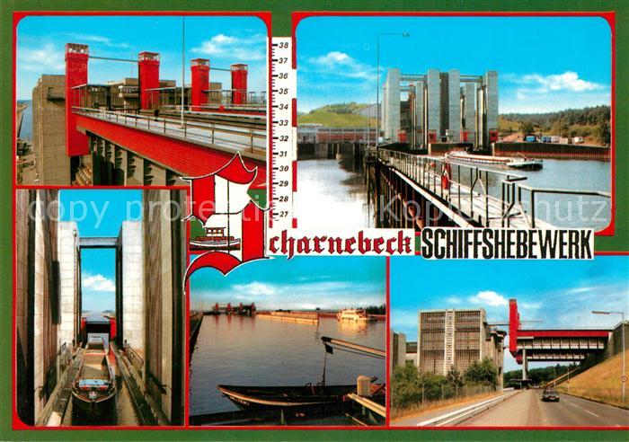 AK / Ansichtskarte Scharnebeck_Lueneburg Schiffshebewerk Bauwerk ...