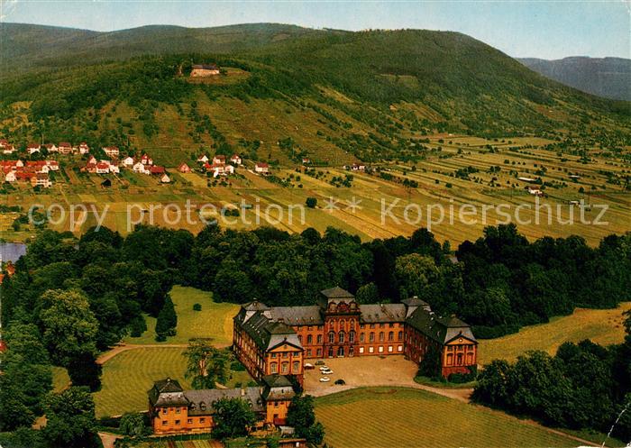 AK / Ansichtskarte Kleinheubach Schloss Kleinheubach Fliegeraufnahme ...