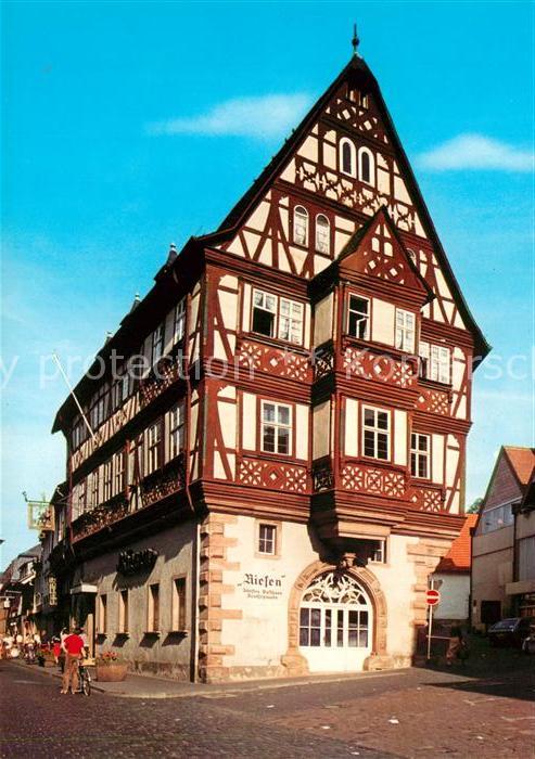 AK / Ansichtskarte Miltenberg_Main Hotel Riesen aeltestes Gasthaus ...
