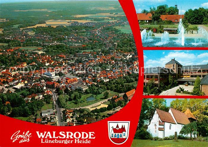 AK / Ansichtskarte Waldrode Wasserspiele Gebaeude Fliegeraufnahme ...