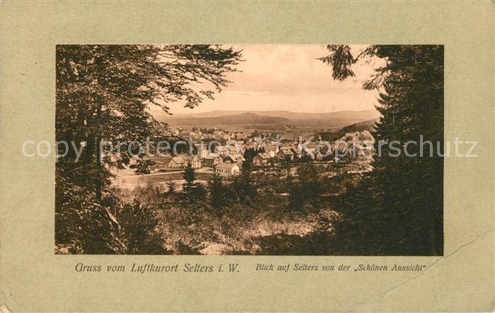 AK / Ansichtskarte Selters_Westerwald Panorama Selters_Westerwald Nr ...