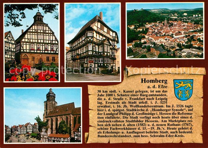 AK / Ansichtskarte Homberg_Efze Rathaus Homberg Efze Nr. kn88648 ...
