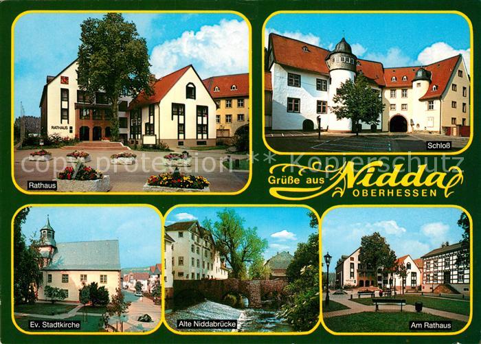AK / Ansichtskarte Nidda Rathaus.. | Ansichtskarten günstig