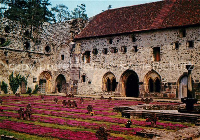 AK / Ansichtskarte Lich_Hessen Kloster Arnsburg Kreuzhof Schlafbau Lich ...