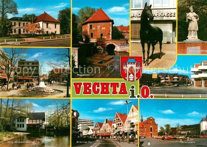 AK / Ansichtskarte Vechta Alte Wassermuehle Elmendorffburg Grosse ...